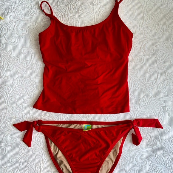 swim systems | Swim | Swim Red Monokini Top Full Coverage Swim Crossed ...